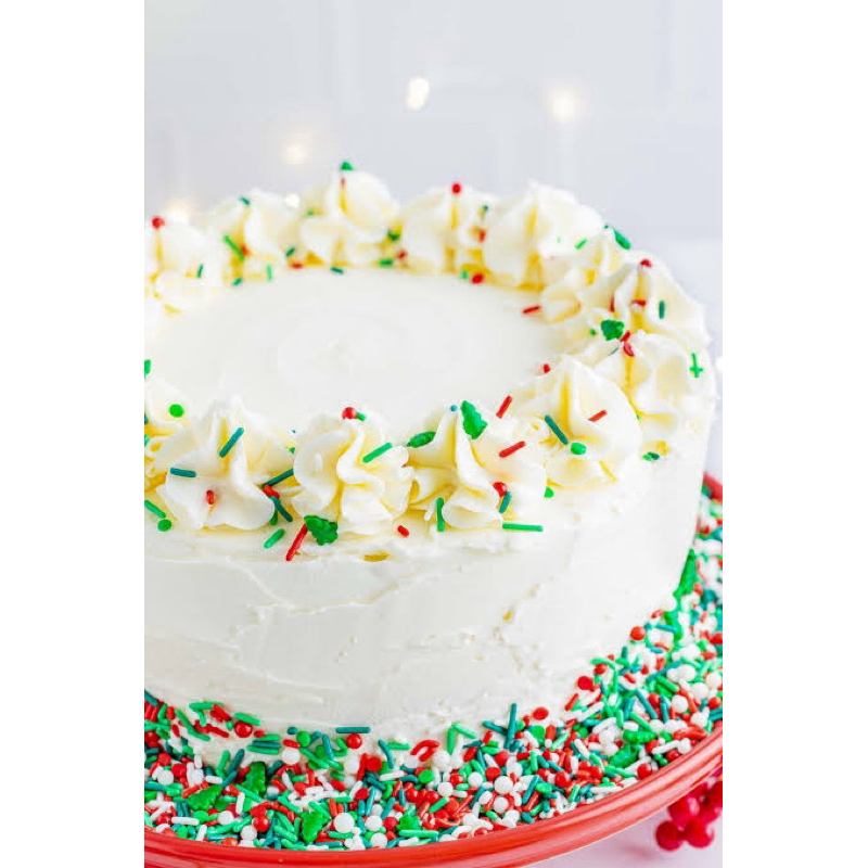 Christmas Cake Sprinkle Christmas Candy Spikel Cake Sprinkle Decoration ...
