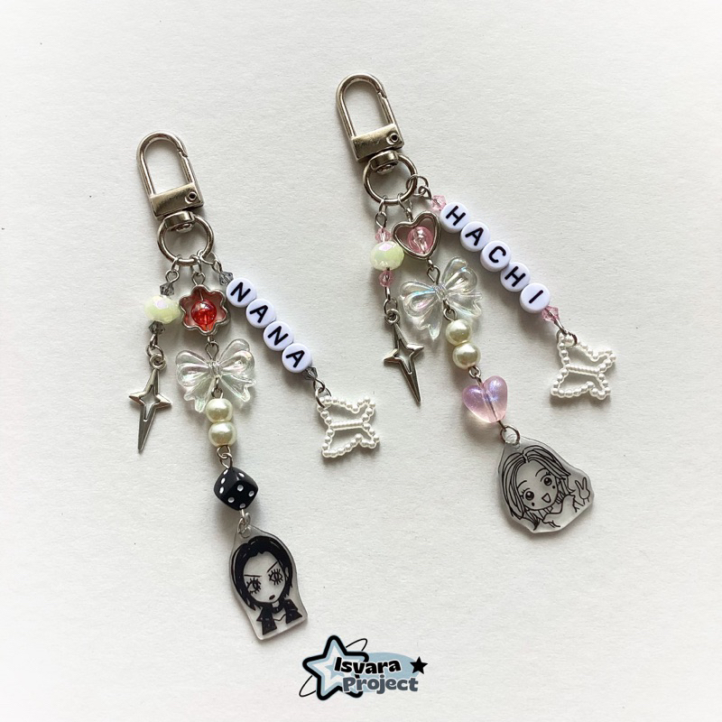 GANTUNGAN Keychain NANA HACHIKO ANIME AESTHETIC NANA HACHI KEYCHAIN ...