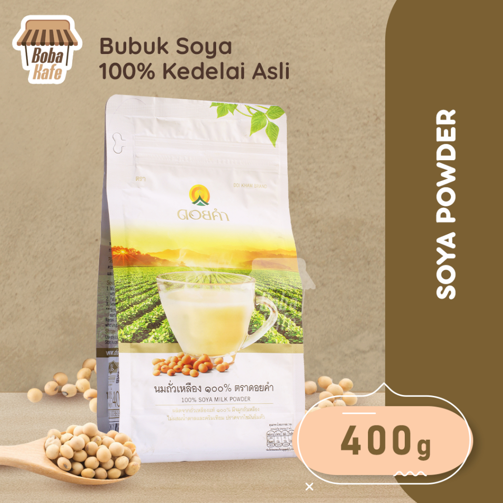 Soya POWDER - PURE SOYBEAN POWDER DRINK 400GR | Shopee Malaysia