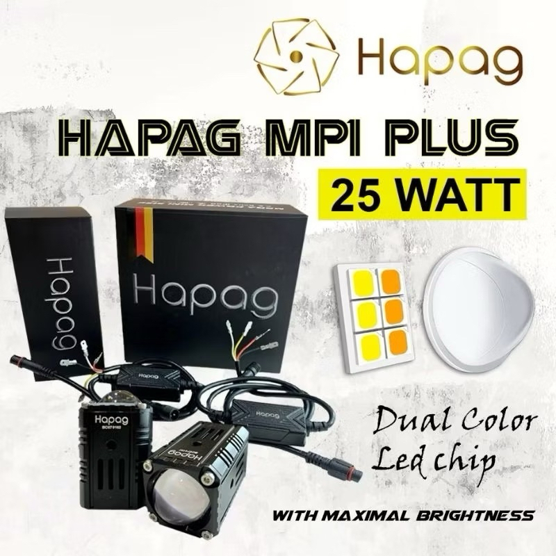 (HAPAG) Hapag MP1 PLUS 25 WATT MINI LASER LED SPOTLIGHT (CONTAINS 2 PCS ...