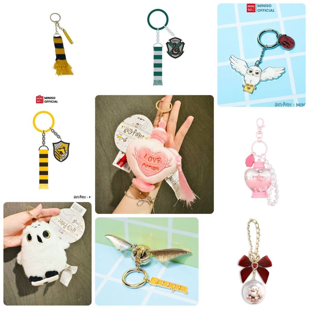 GANTUNGAN Miniso X HARRY POTTER KEYCHAIN CHARM ORIGINAL | Shopee Malaysia