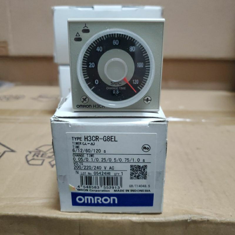 Timer Omron Star Delta H3CR-G8EL 200/220/240vac,/H3CR-G8EL Omron Timer ...