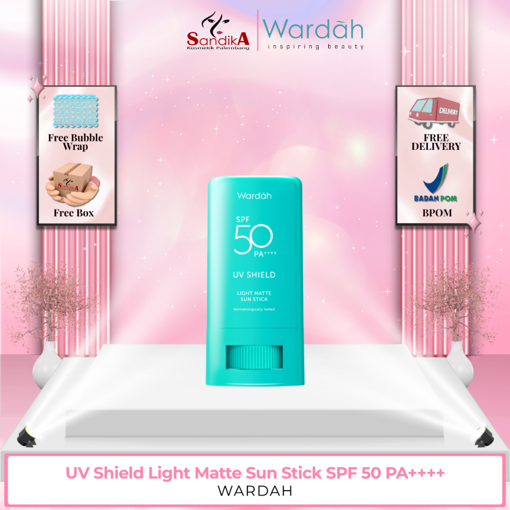 Wardah UV Shield Light Matte Sun Stick 22 g | Shopee Malaysia