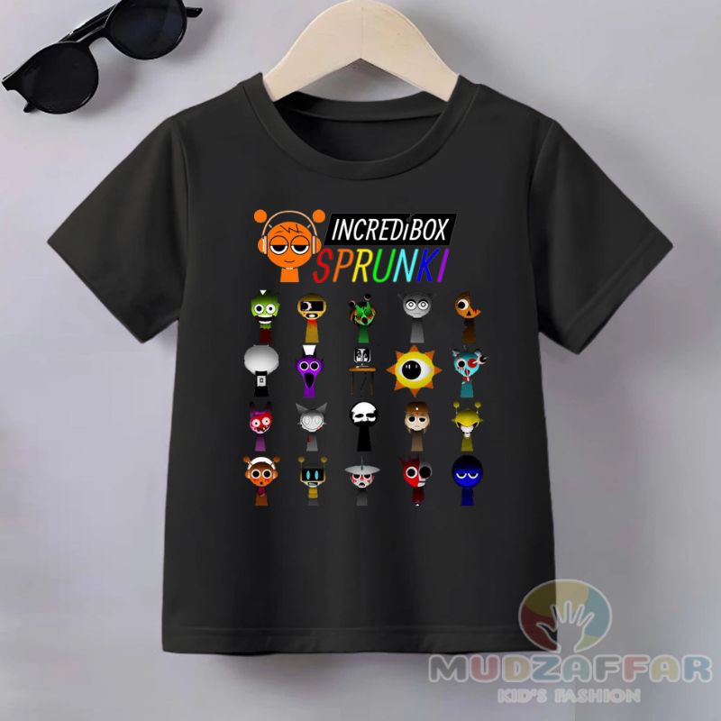 Children's T-SHIRT SPRUNKI CHARACTER HOROR BEST QUALITY SPRUNKI ...