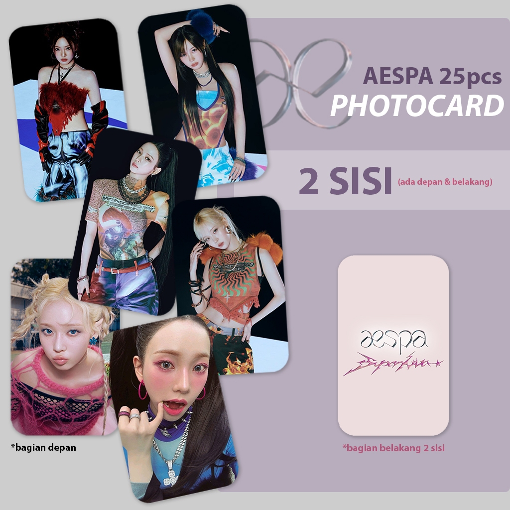 Photocard 2R 25 PCS A3SPA THEME SUPERN0VA 2 SIDES ARTPAPER PHOTO GLOSSY - 1 PACK CONTAINS 25 PCS ...