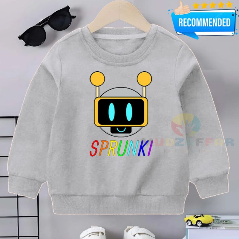 SPRUNKI SWEATER CHILDREN'S SWEATER JACKET SPRUNKI CHARACTER INCREDIBOX ...