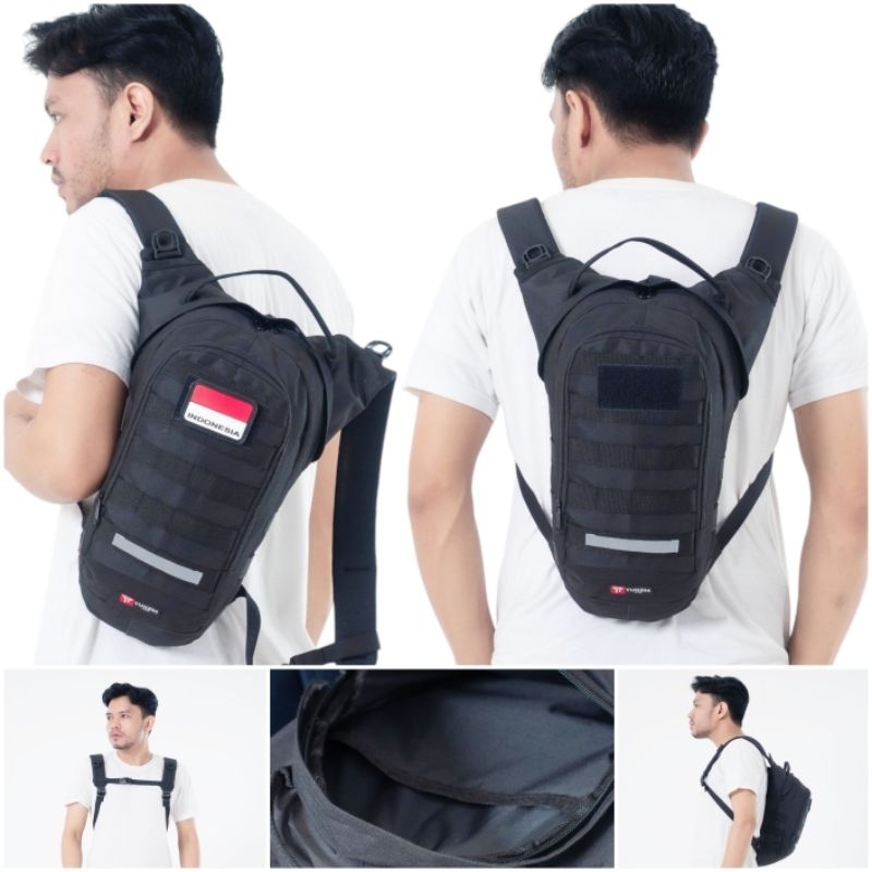 Tactical army hydropack bag, cycling bicycle bag, TNI military police ...