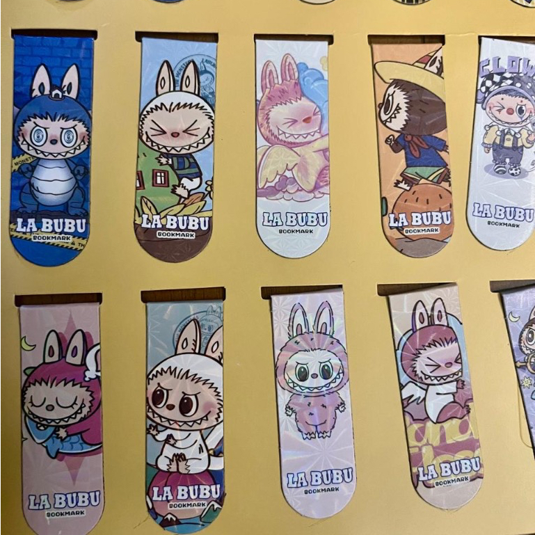 Labubu Bookmark Magnetic Bookmark (1pis) | Shopee Malaysia