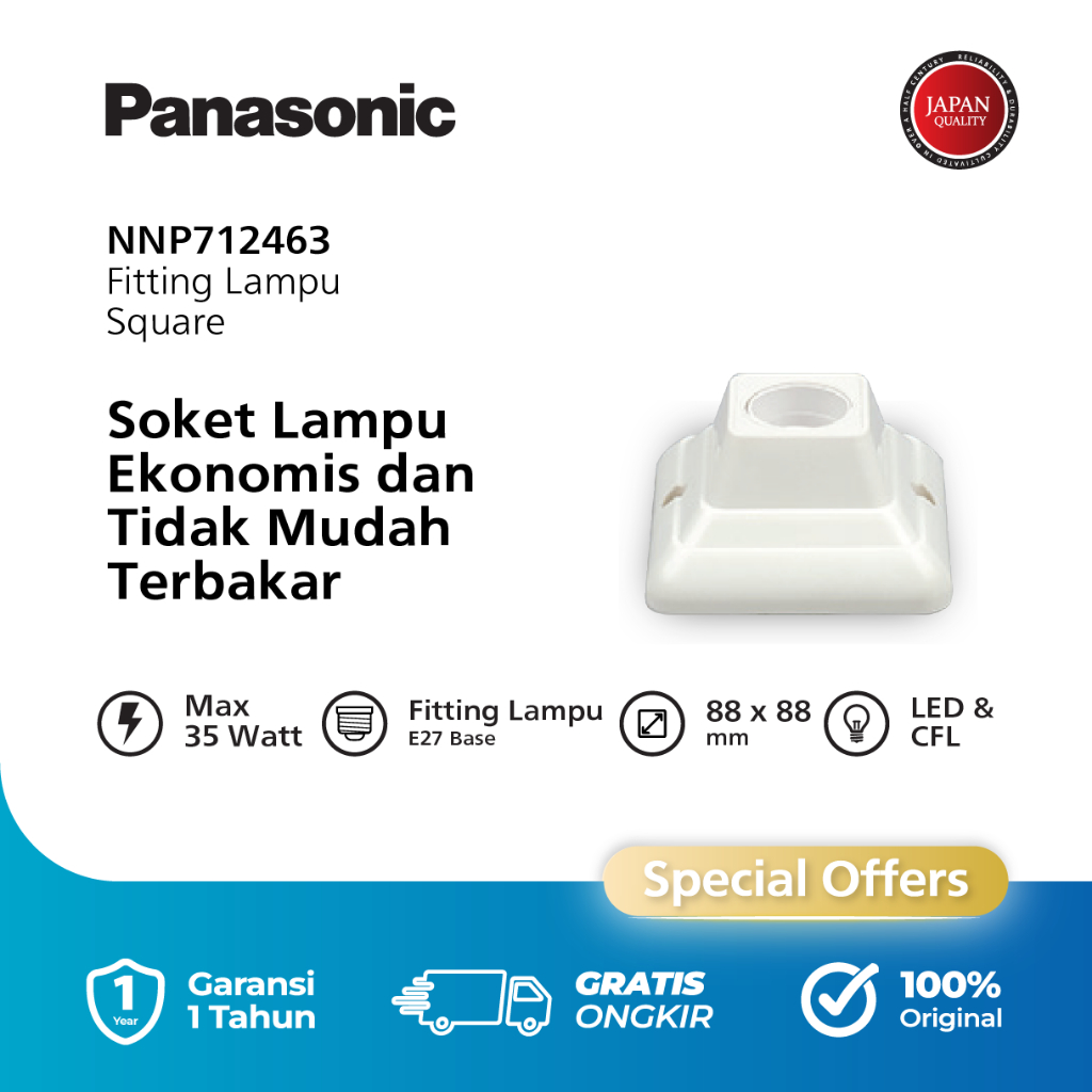 Panasonic Square Blister Light Fittings | Shopee Malaysia