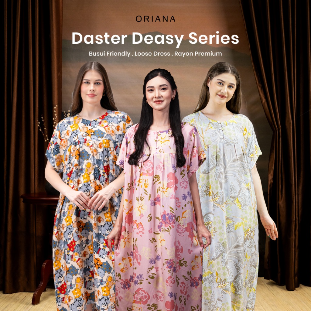 Oriana Homewear Negligee Deasy Collection | Shopee Malaysia