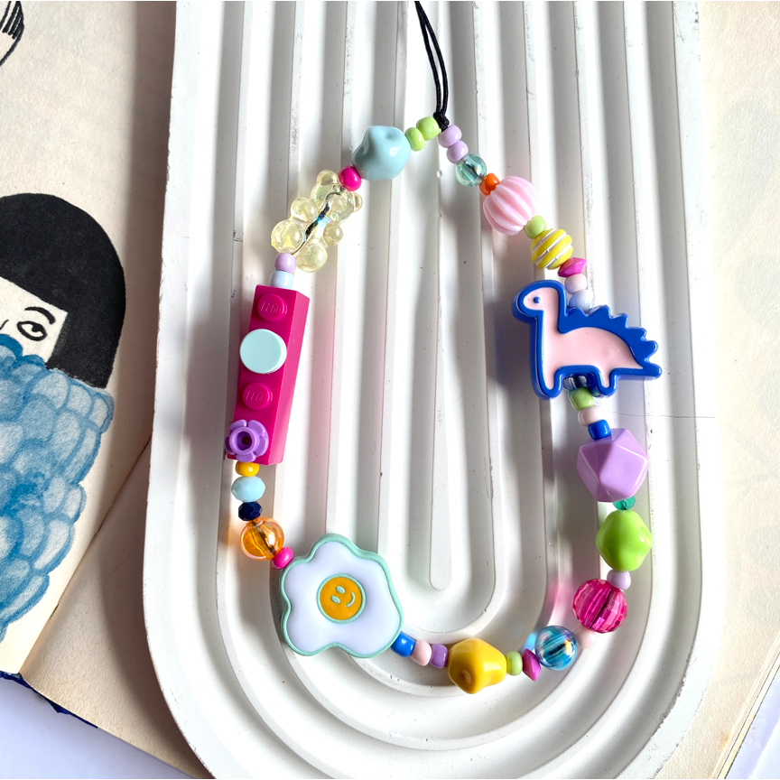 HP GANTUNGAN Boona Dinosaur Phone Strap (Phone Charm / Cell Phone ...