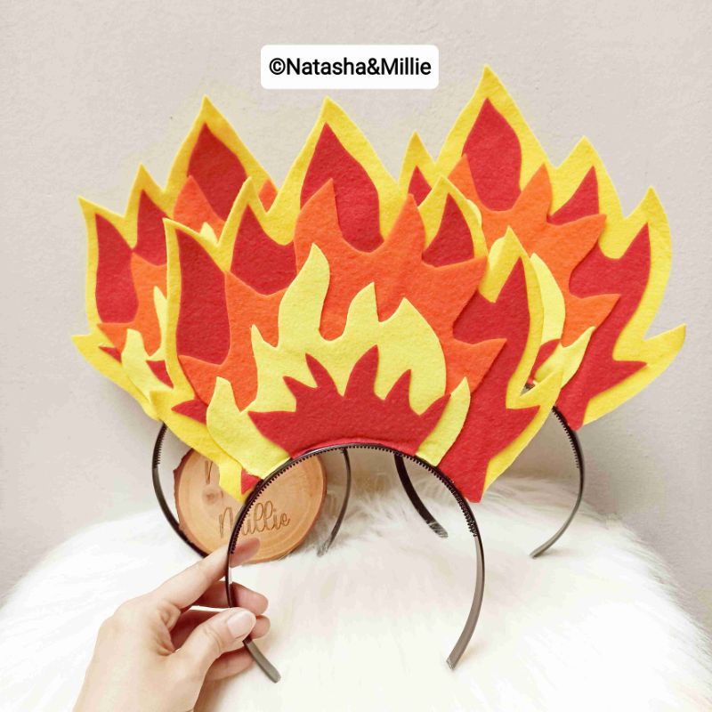 FIRE COSPLAY HEADBAND | Shopee Malaysia