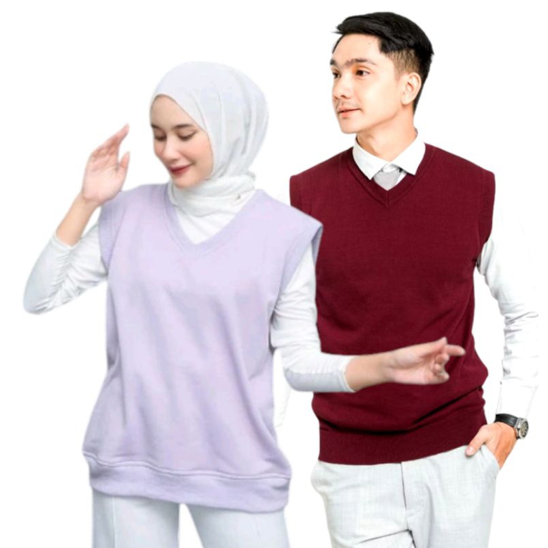 Knitted VEST MODELS VESTS FOR ADULT WOMEN AND MEN | Shopee Malaysia