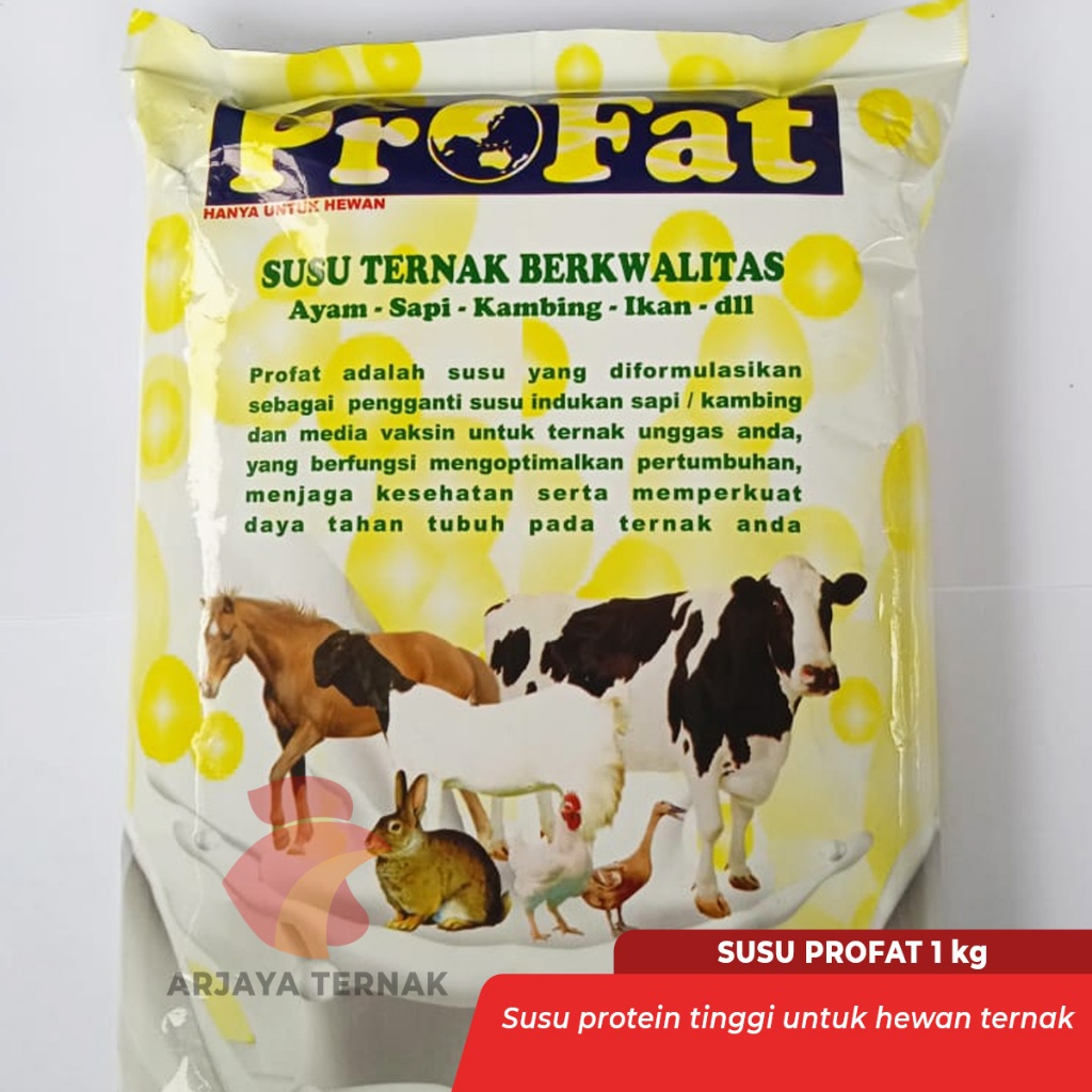PRO FAT profat milk 1 KG natural milk substitute for breeding milk for ...
