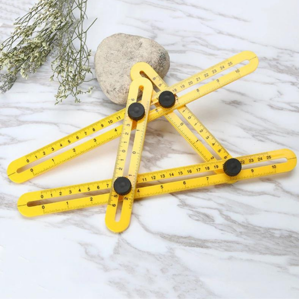 SIKU WATERPASS 4 SIDED ELBOW RULER ADJUSTABLE CORNER MEASURING | Shopee ...
