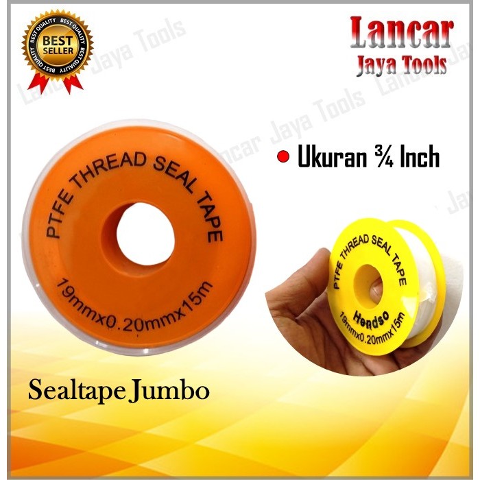 15 Meter Jumbo Large Seal Tape / Siltip Sealtape Large Paralon Pipe ...