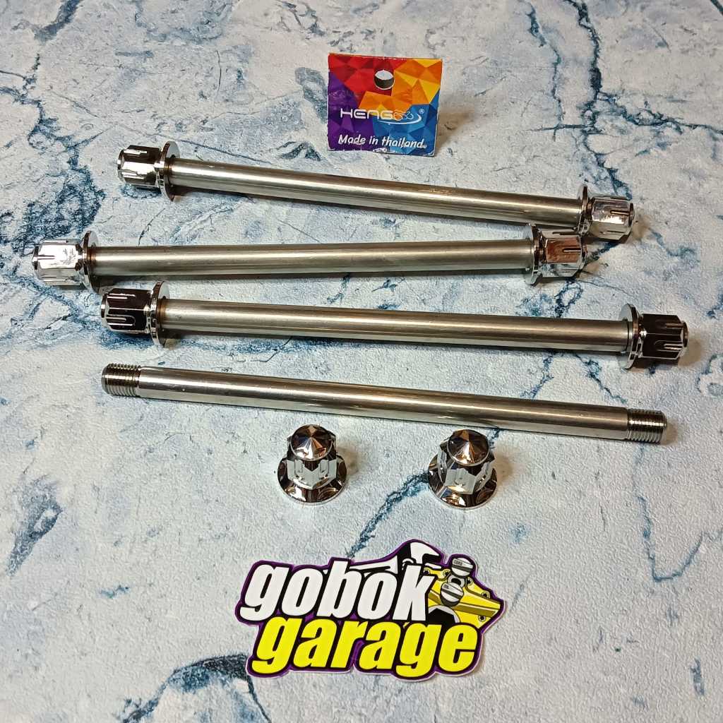 Front axles for all honda and yamaha automatic motorbikes, original ...