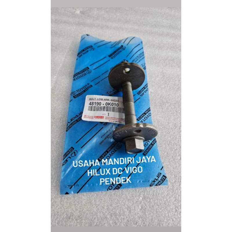 Short REAR WING BOLT BOLT LOWER ARM SHORT HILUX DC VIGO 48190-0K010 ...