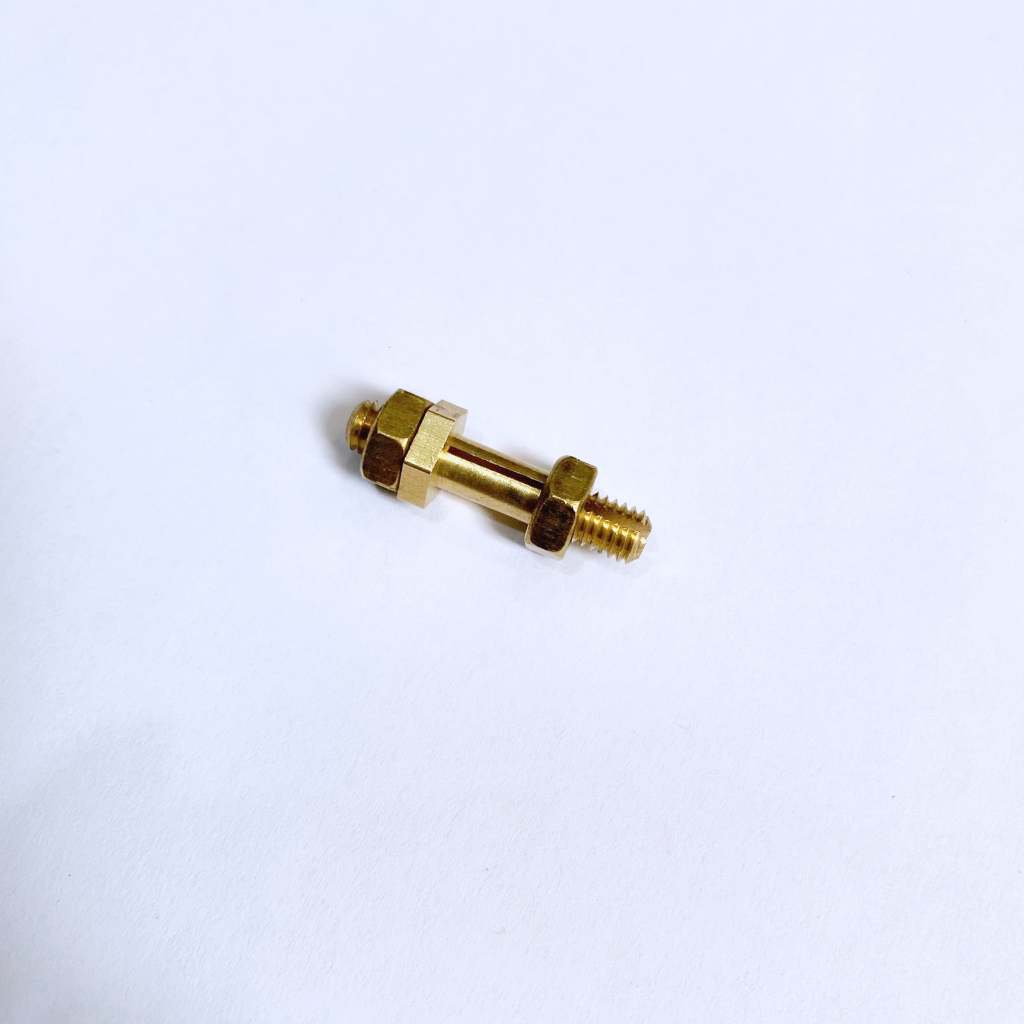 MESIN M6 Brass Bolt Heating Wire Clamp Brass Element Holder Vacuum ...