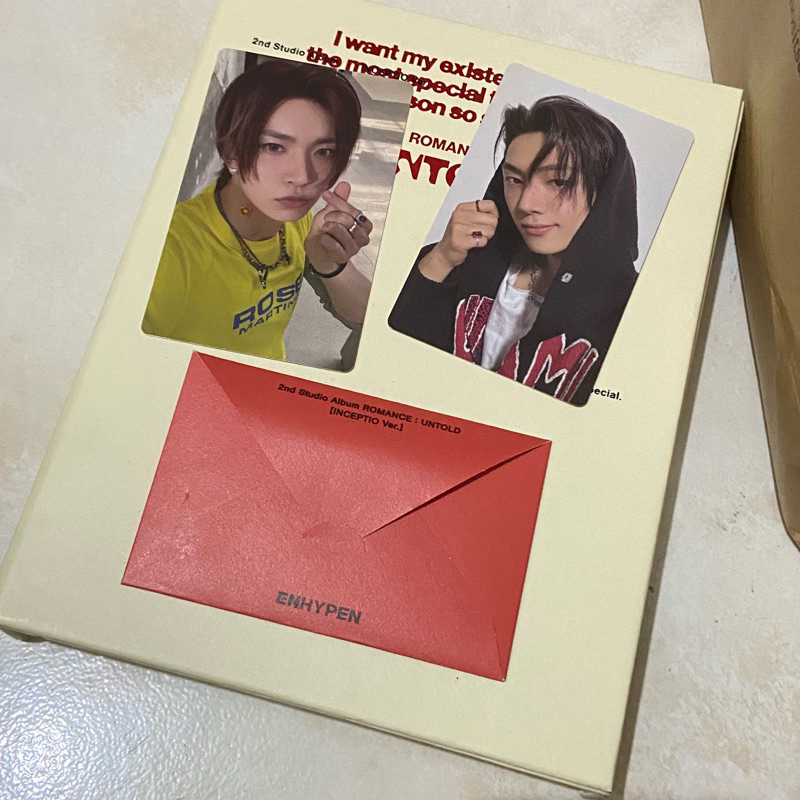 [READY] Enhypen Romance: Untold Romance RU Album Unsealed Inceptio ...