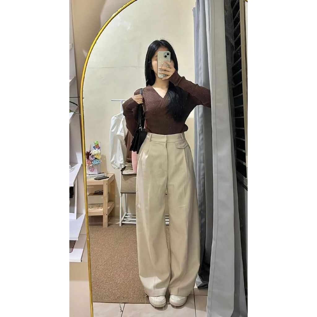 Haigwaist Oro Pants Premium Women's Trousers | Shopee Malaysia