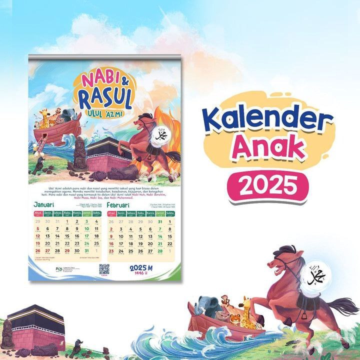 NABI Educative CHILDREN'S CALENDAR 2025 - PROPHET AND APOSUL ULUL 'AZMI ...