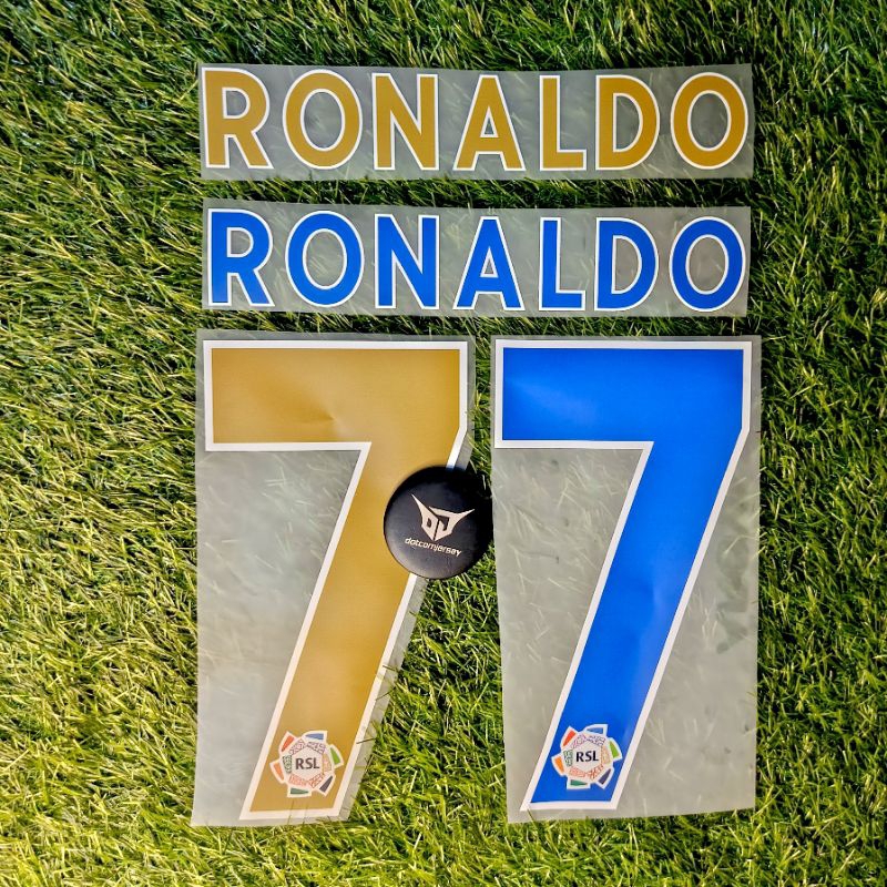 Al nassr RSL league nameset font 2024 / 2025 | Shopee Malaysia