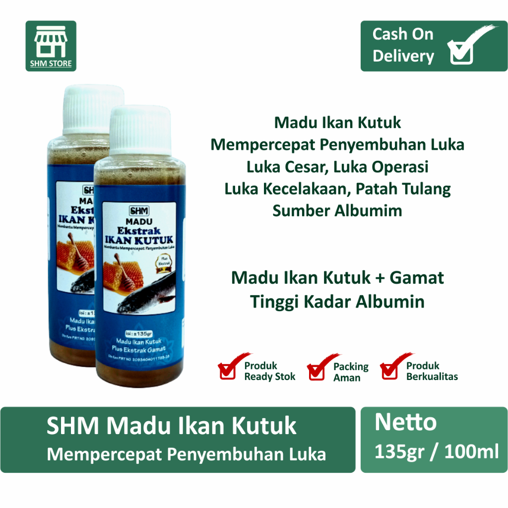 CESAR Shm Cursed Fish Extract Honey / Golden Gamat Snakehead ...