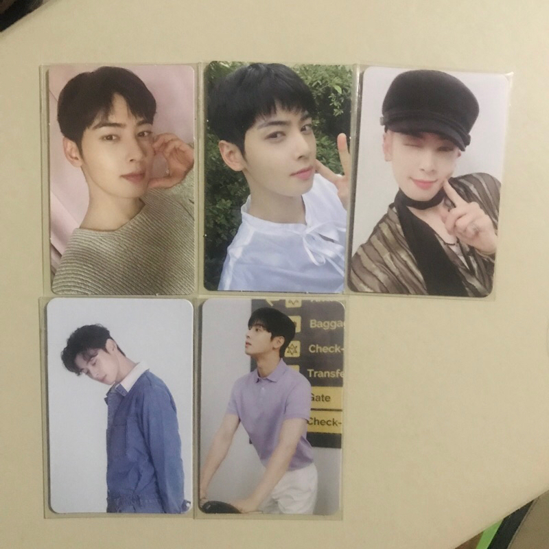 (read Desc) Photocard Official ASTRO Cha Eunwoo JOTM Switch On Magazine Philippine Trading Cards ...
