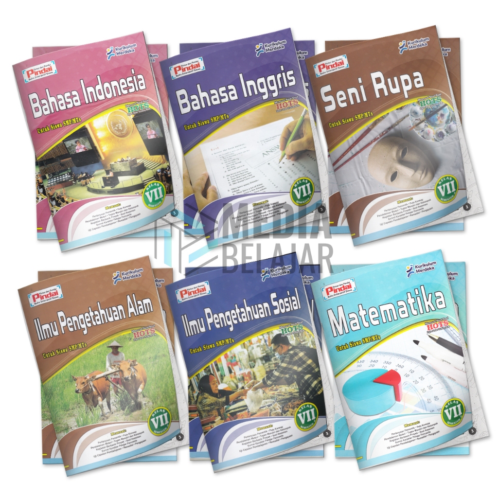 LKS Merdeka Curriculum SMP Class 7 Arya Duta Semester 2 SCAN | Shopee ...