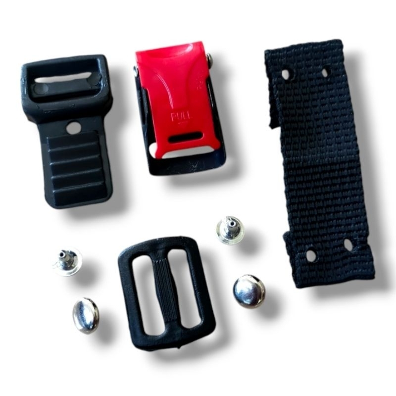 Adjuster Strap Helmet || D Strap Connector Ring || Quick Release ...