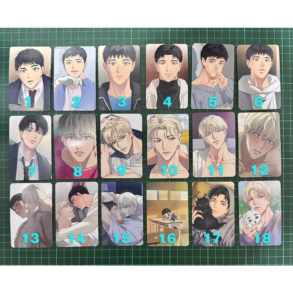 LEZHIN BACKLIGHT Manhwa - Trading Card / Photocard Official | Shopee ...