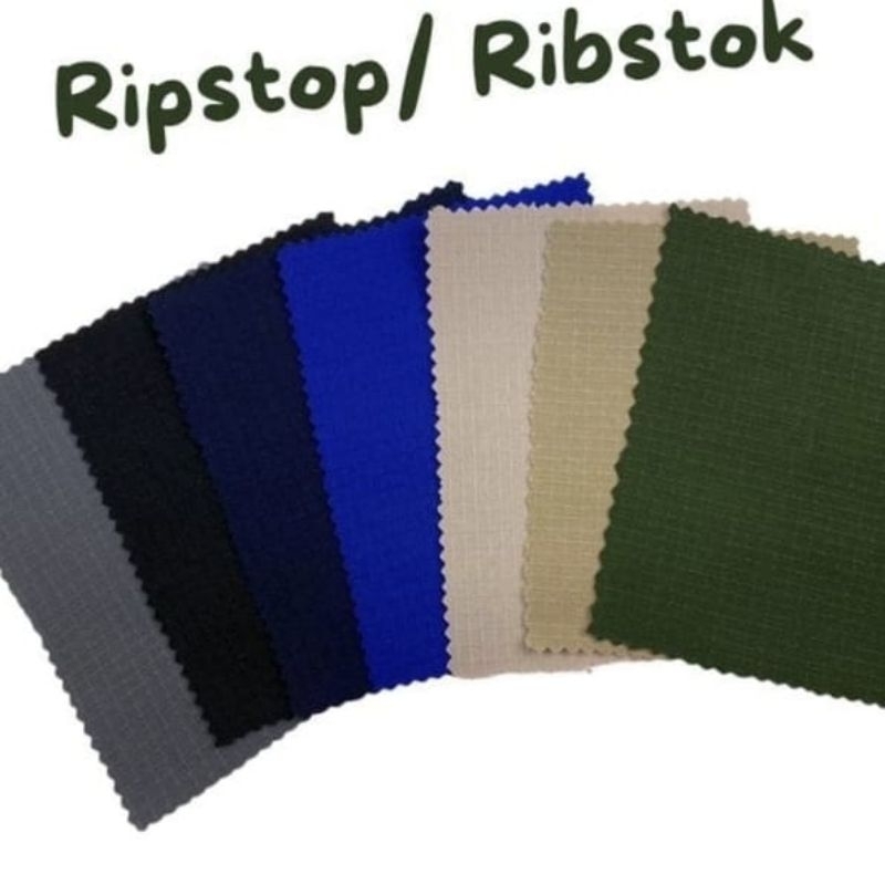 Premium Ribstop Ripstop Fabric in various colors to choose from, length ...