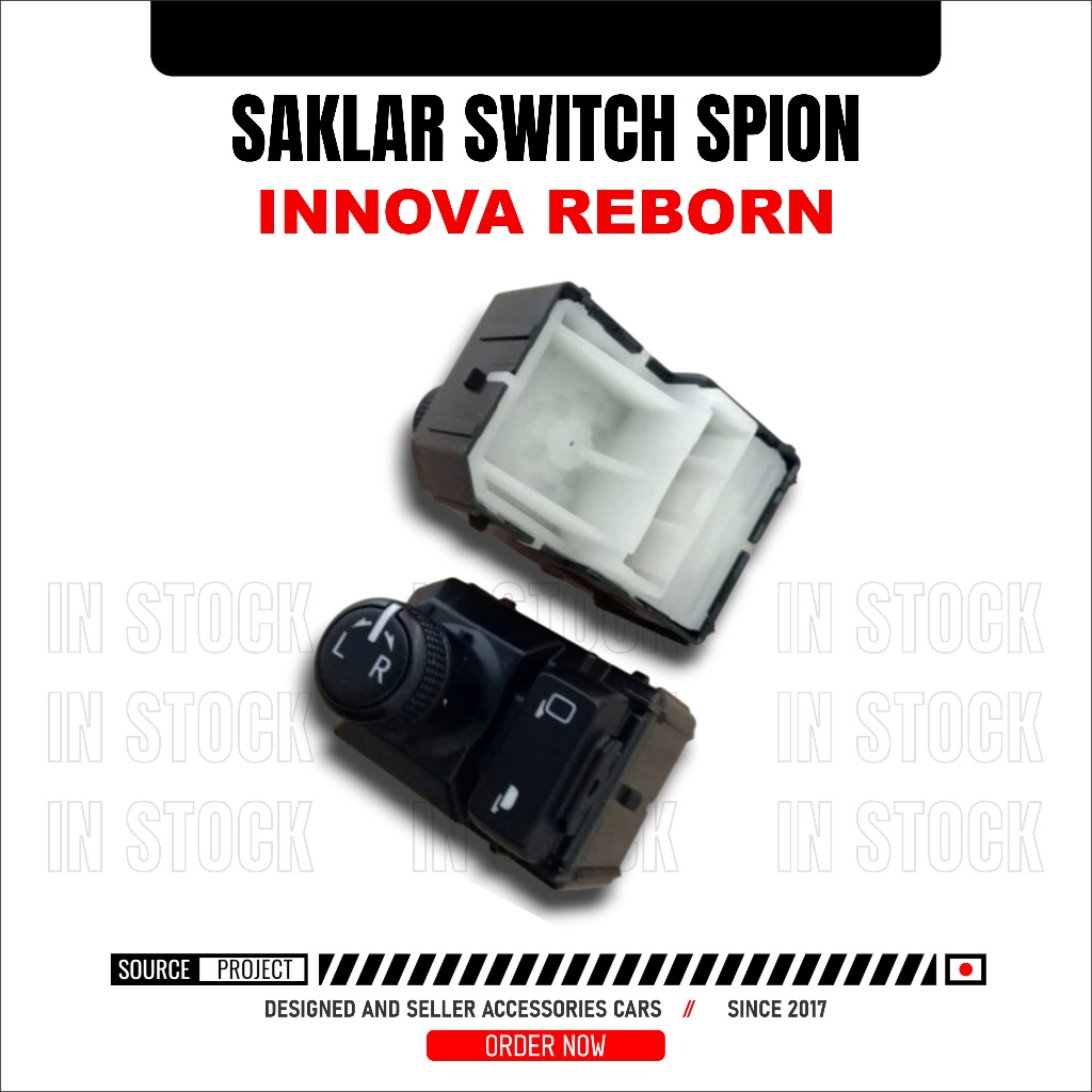 Toyota ORIGINAL MIRROR SWITCH - INNOVA REBORN | Shopee Malaysia