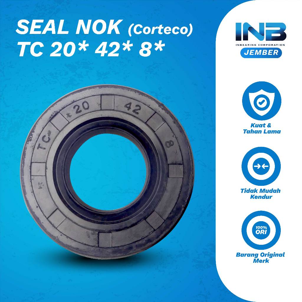 Seal Tc 20 42 8 Nok Seal Crutches Axle Blade Karisma Original Nok INB ...