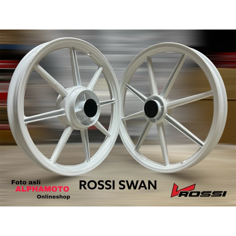 Rossi SWAN WHEELS DUCK CROSS MOTORCYCLE WHEELS 8 JUPITER SUPRA MX VEGA ...