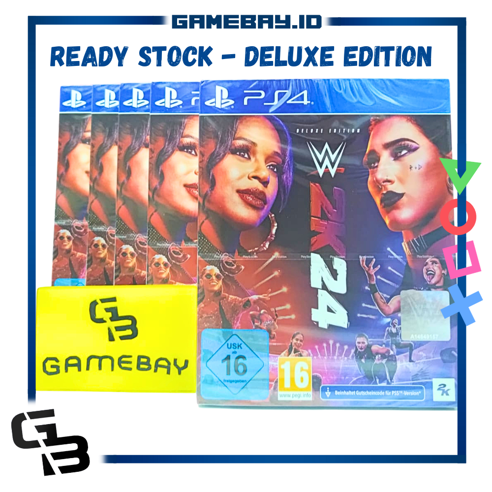 PS4 WWE 2K24 / WWE 2024 / WWE 24 DELUXE EDITION | Shopee Malaysia
