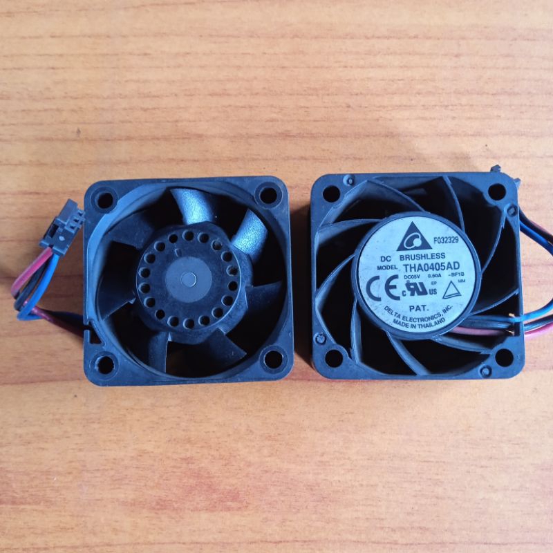 Delta DC Fan 5V 0.60A 4x4 cm Thickness 2cm | Shopee Malaysia