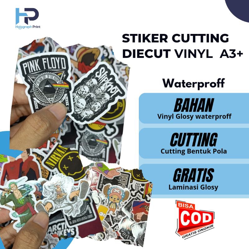 Print Your Own Design A3 Sheet Glossy Laminated Vinyl Diecut Cutting ...