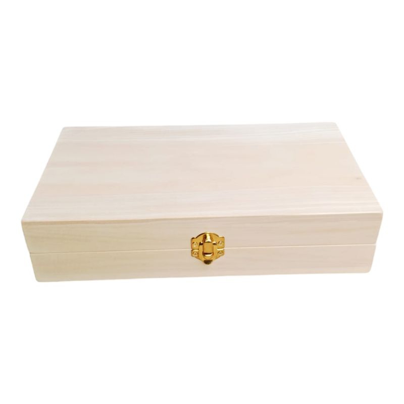 KAYU Wooden box storage wooden box 28×18×5 | Shopee Malaysia