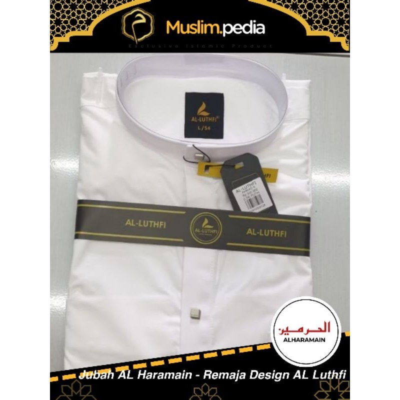 PUTIH KATUN Al Luthfi Cotton Special White Youth Robe | Shopee Malaysia
