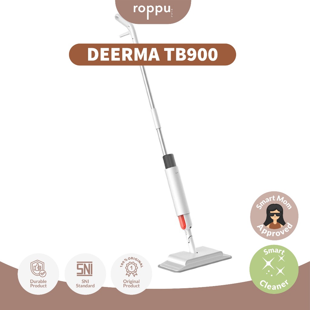 ROPPU Deerma TB900 2 in 1 Multifunction Mop Spray Mop Alat Pel dan Sapu ...
