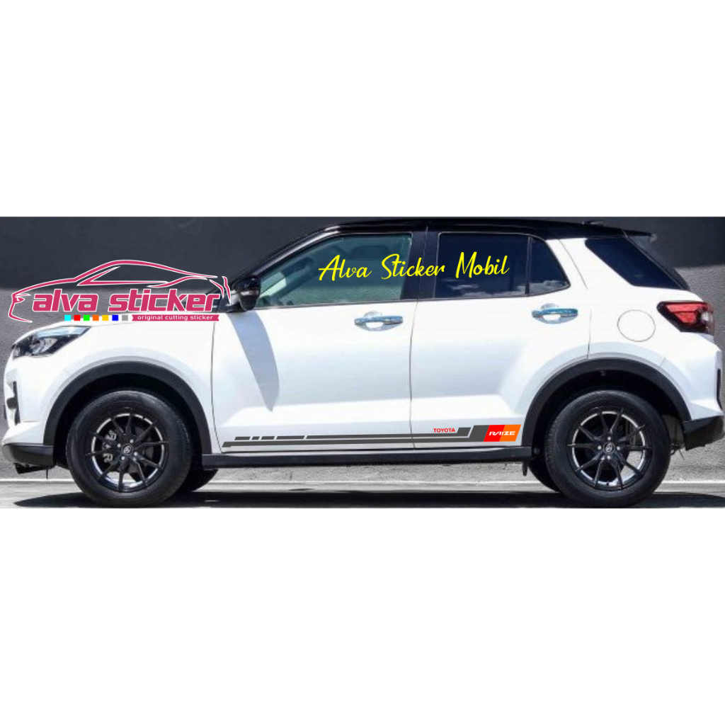 Best sticker raize sticker, raize list body sticker, minimalist toyota ...
