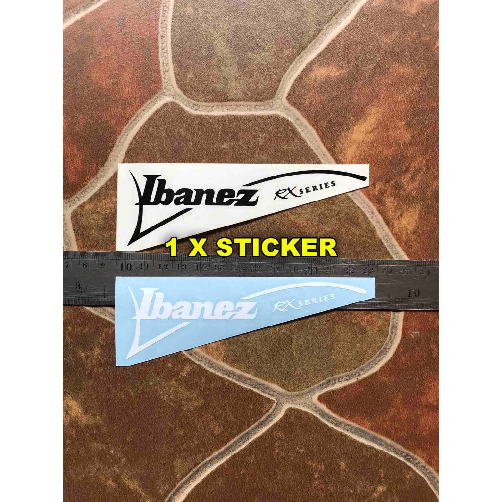 Ibanez Rx Series Guitar Electric Headstock Sticker String Custom Deluxe ...