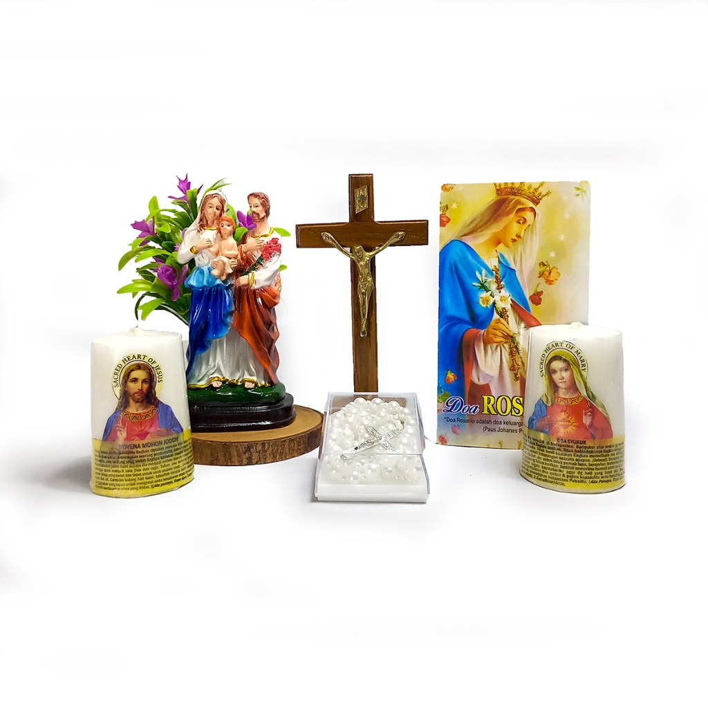 15 cm Mini Prayer Package / Catholic Family Prayer Package / Holy ...