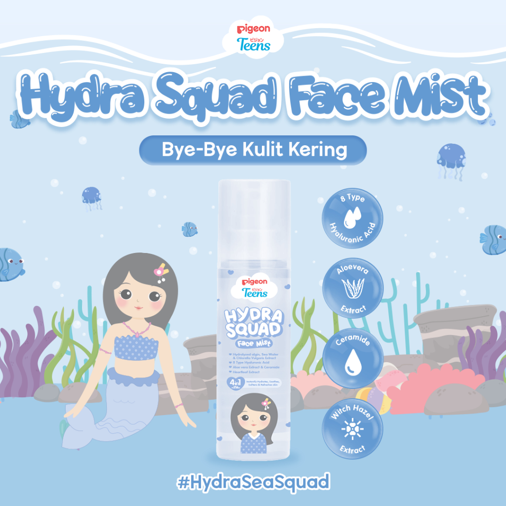 Pigeon Teens Hydra Squad Face Mist 50ml | Teen Skincare | Extra ...