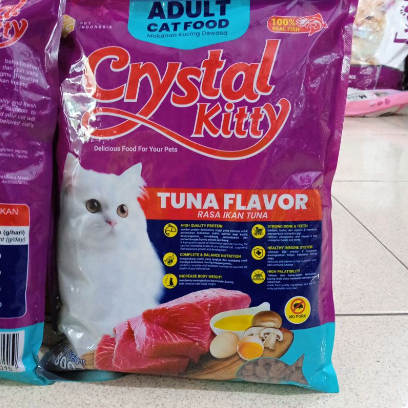 (5pcs) Crystal kitty 800gr tuna adult cat food | Shopee Malaysia