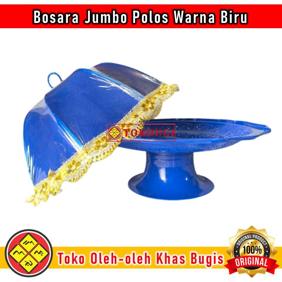Typical Bugis Makassar Plastic Bosara - Elegant Blue | Shopee Malaysia
