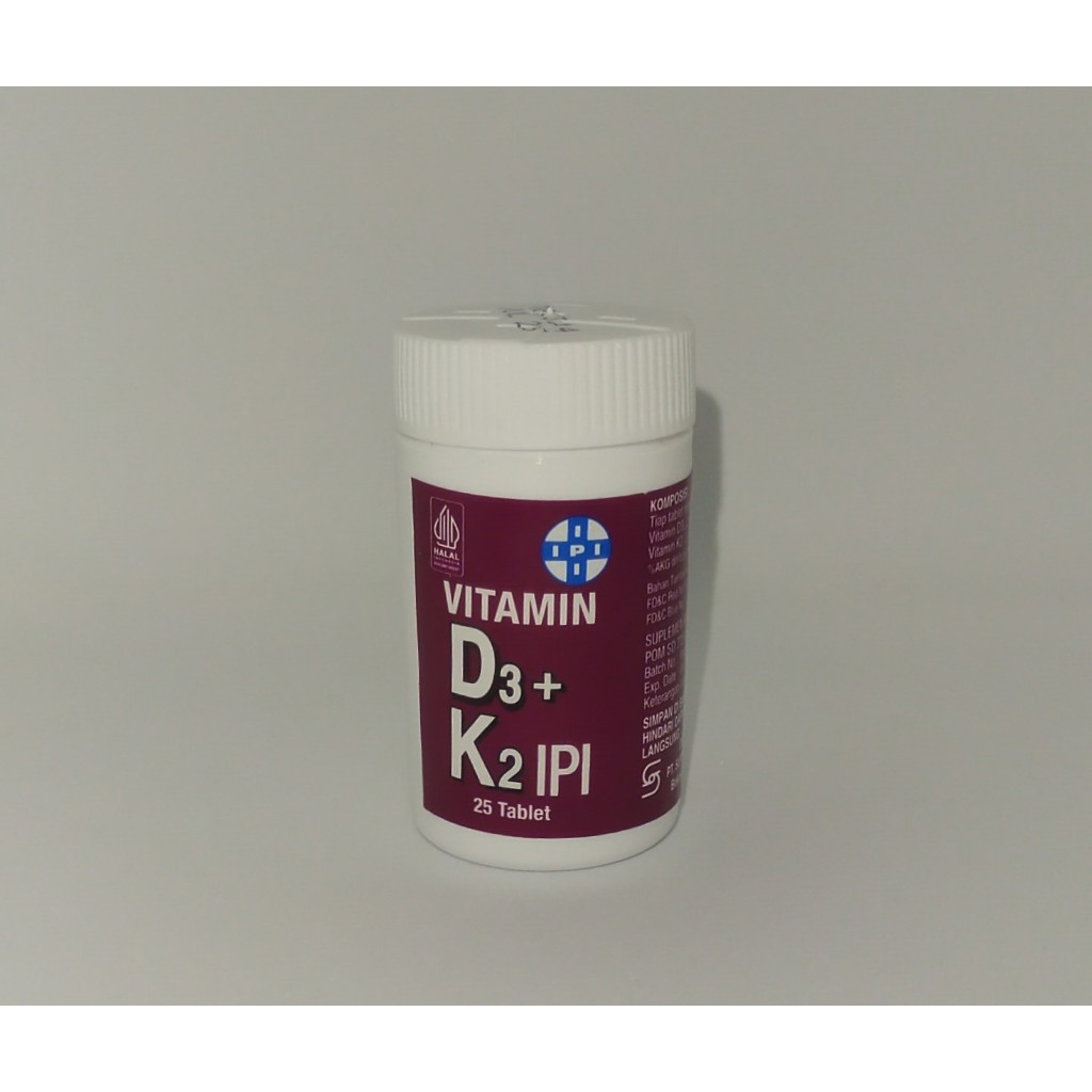 Ipi VITAMIN D3 + K2 contains 25 tablets | Shopee Malaysia