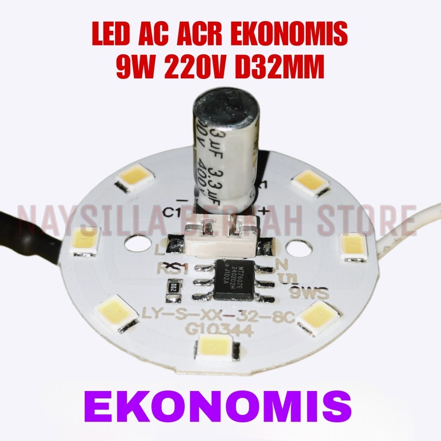 Economic AC ACR LED PCB 9W 220V DIAMETER 32MM - ECONOMIC AC LED PCB ...